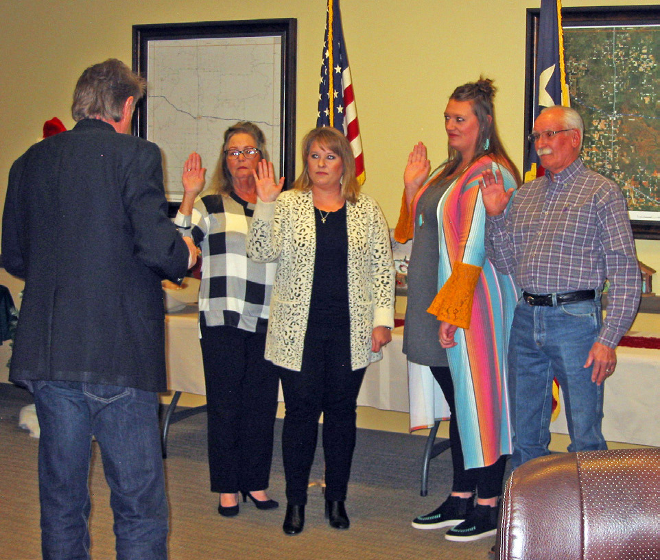 SPOTLIGHT ON DICKENS COUNTY ELECTED OFFICIALS SWEARING-IN, JAN. 1 | The ...