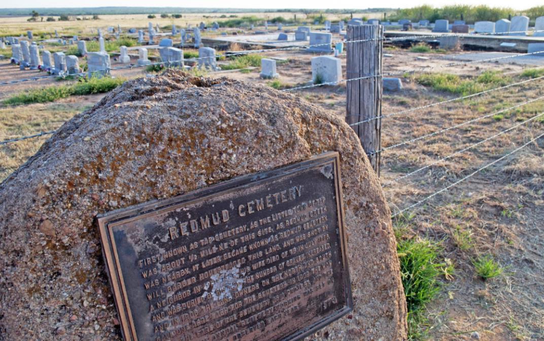 Red Mud Cemetery markers suffer vandalism damage | The Texas Spur
